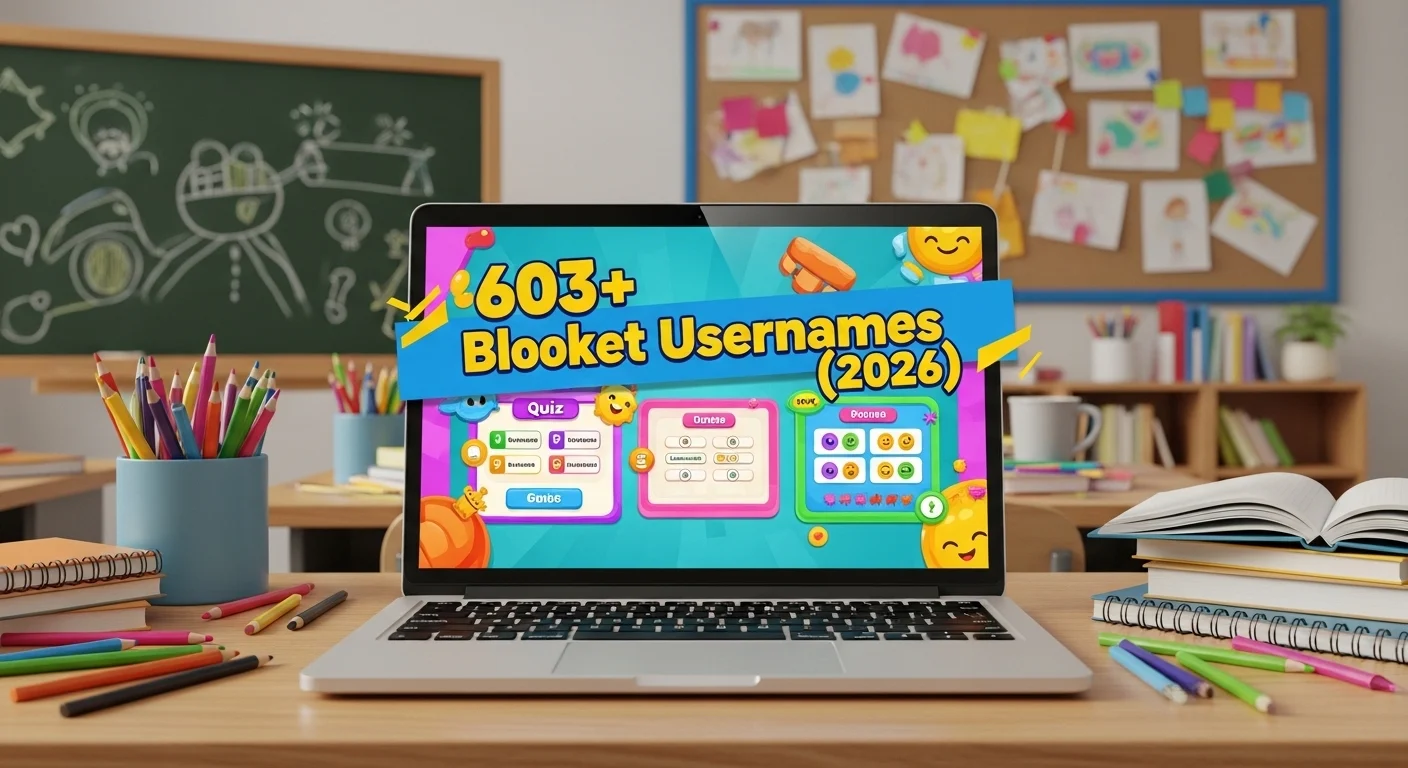 603+ Blooket Usernames (2026) Cool, Funny & Pro Name Ideas to Stand Out