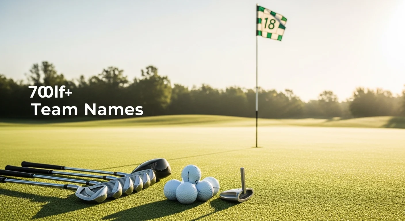 700+ Golf Team Names (Funny, Competitive & Creative Ideas)