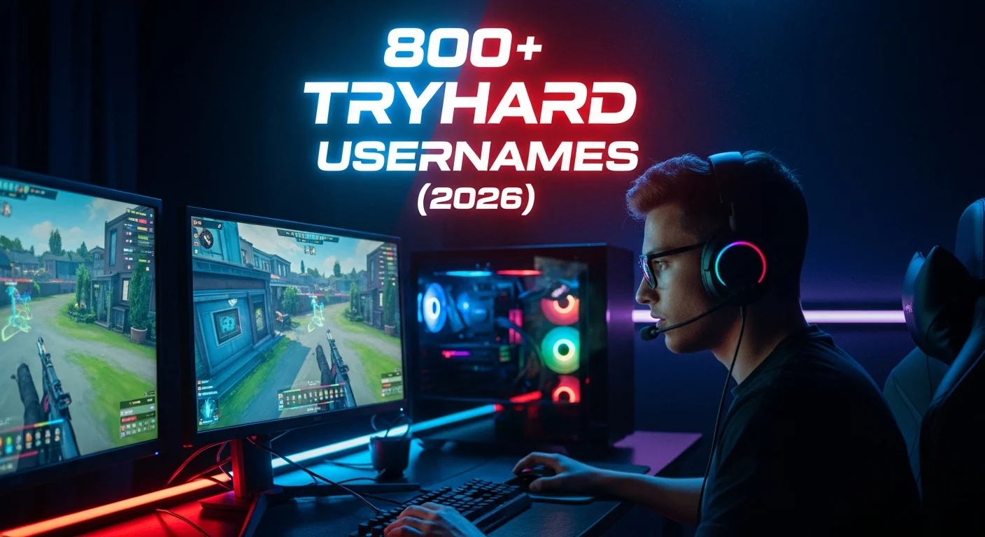 800+ Tryhard Usernames (2026) Sweaty, Competitive & Pro Gamer Tags That ...
